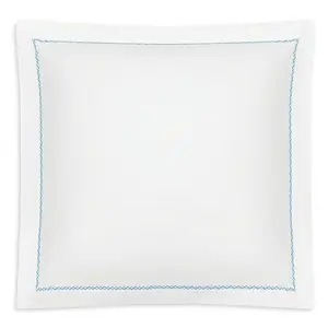 MATOUK Hatch Cotton Euro Sham - Sky Blue