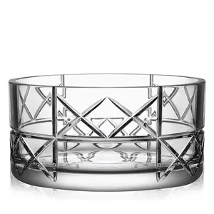 ORREFORS Explicit Checks Bowl - Clear
