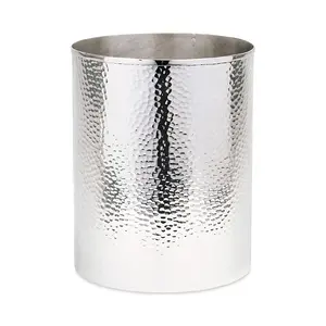 PIGEON AND POODLE Verum Wastebasket - Shiny Nickel