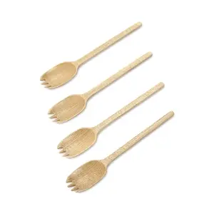 SERAX Nouvelle Table 4-piece Spork Set - Wood