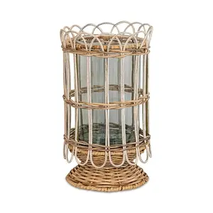 JULISKA Provence Rattan Large Hurricane - Whitewash