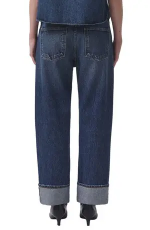 AGOLDE Fran Wide Leg Organic Cotton Jeans