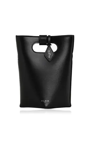 Alaïa Folded Small Leather Tote