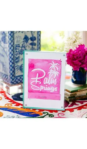 FURBISH 5x7 Palm Springs Print In Pink