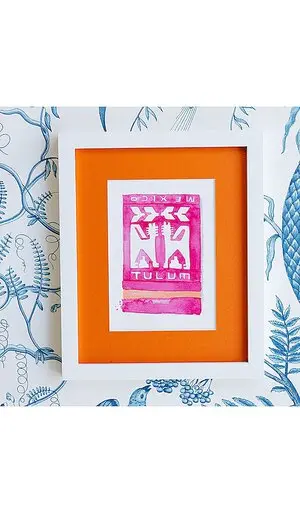 FURBISH 5x7 Tulum Print In Pink