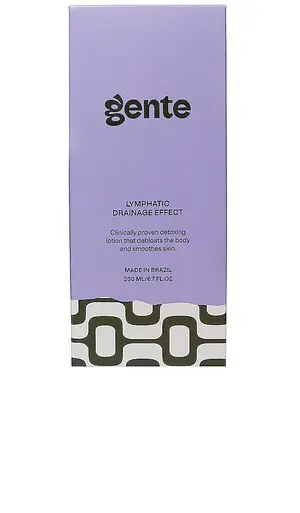 GENTE BEAUTY The Lymphatic Drainage Effect