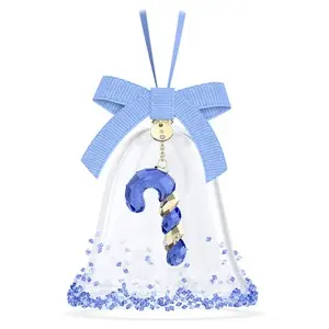 SWAROVSKI Holiday Cheers Dulcis Bell Ornament - Blue