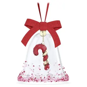 SWAROVSKI Holiday Cheers Dulcis Bell Ornament - Red