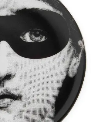 FORNASETTI Bandit Print Coaster