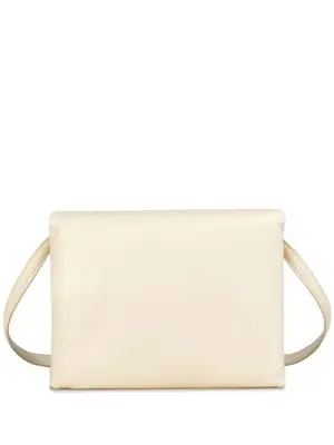 Marni Prisma Leather Clutch - Neutrals