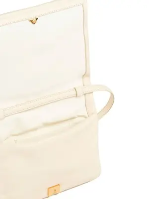 Marni Prisma Leather Clutch - Neutrals