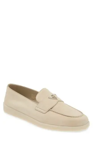 Prada Moc Toe Loafer - Deserto