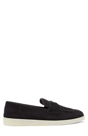 Prada Moc Toe Loafer - Nero