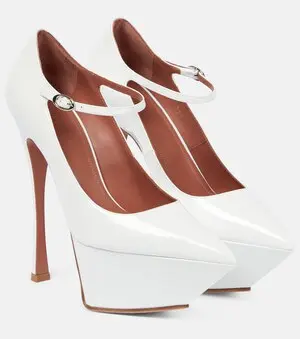 Amina Muaddi Platform Pumps For Women