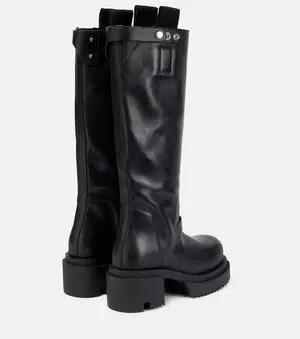Rick Owens Pull-on Knee-high Boots