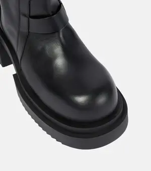 Rick Owens Pull-on Knee-high Boots