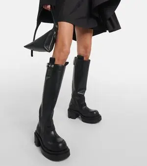 Rick Owens Pull-on Knee-high Boots
