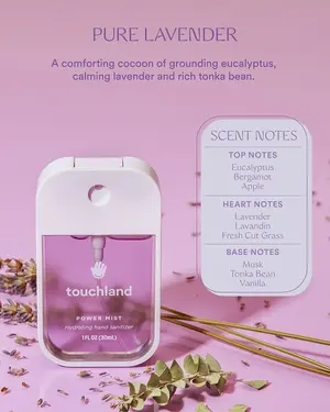TOUCHLAND Power Mist Hydrating Hand Sanitizer 1 Oz., Aloe You