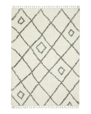 ORIENTAL WEAVERS Axis Ax03a Area Rug, 5'3 X 7'6 - Ivory