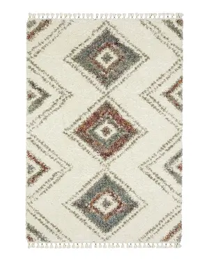 ORIENTAL WEAVERS Axis Ax07a Area Rug, 6'7 X 9'6 - Ivory