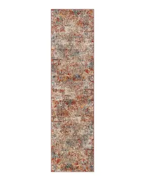 Livabliss Mirabel Mbe-2300 Runner Area Rug, 2'7 X 7'3 - Coral/red