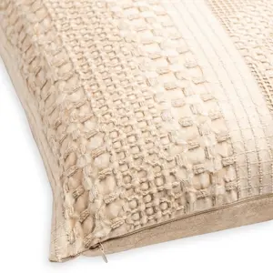 Livabliss Washed Waffle Decorative Pillow, 18l X 18w