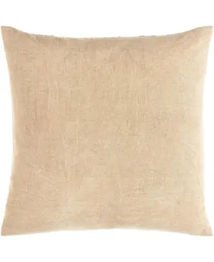 Livabliss Washed Waffle Decorative Pillow, 18l X 18w