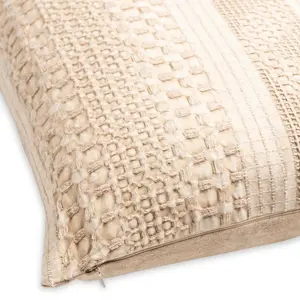 Livabliss Washed Waffle Decorative Pillow, 20l X 20w
