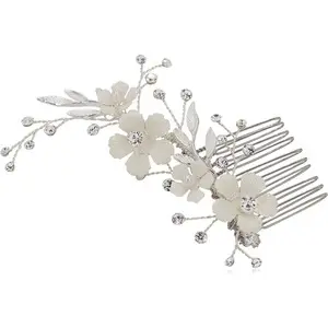 Brides & Hairpins Brides & Hairpins Xael Comb Silver