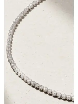 De Beers 18-karat White Diamond Necklace