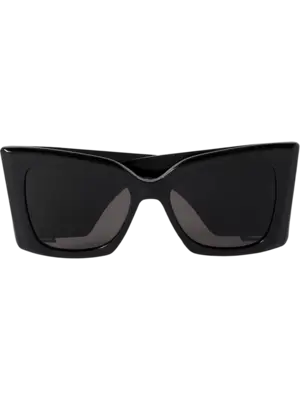 Saint Laurent Blaze Oversized Cat-eye Sunglasses - Black