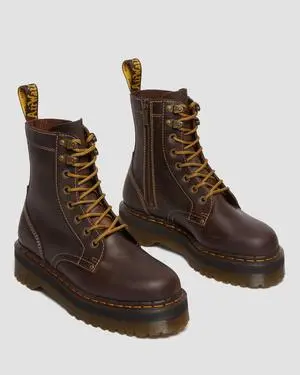 Dr. Martens Jadon Crazy Horse Platform Boots