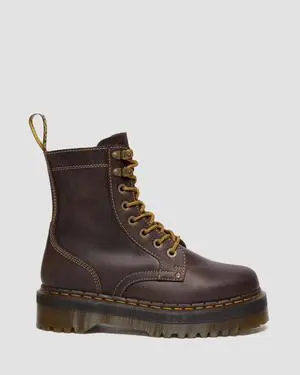Dr. Martens Jadon Crazy Horse Platform Boots