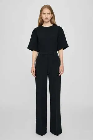 Anine Bing Raw Edge Hem Pants For Women
