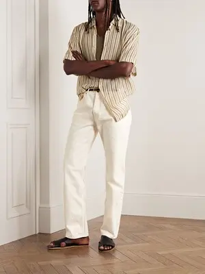 NILI LOTAN Billie Slim-fit Straight-leg Jeans