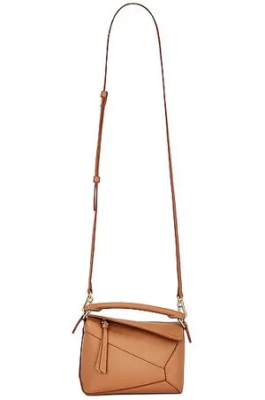 Loewe Loewe Puzzle Edge Mini Bag In Grey Toffee