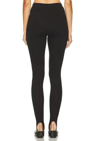 LESET Rio Stirrup Legging In Brown - Chocolate