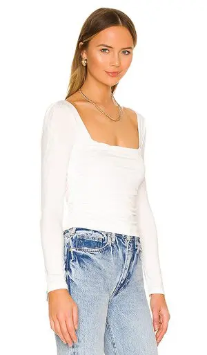 Superdown Sofia Square Neck Top