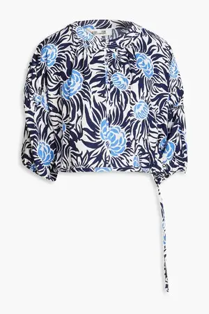 Diane Von Furstenberg Drawstring Blouses
