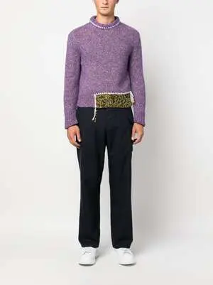 Marni Cargo-pocket Wool Trousers