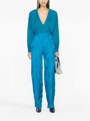 Attico Monogram Wide-leg Trousers