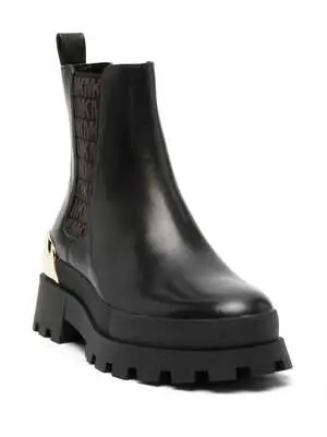 Michael Kors Rowan Leather Ankle Boots