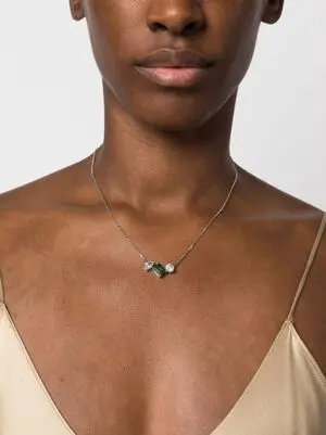 SWAROVSKI Mesmera Crystal Necklace - Silver