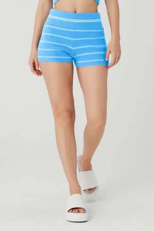 Alo Yoga Cashmere Mini Stripe Short