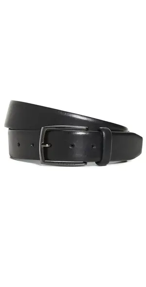 BOSS Celie Italian Leather Belt - Black