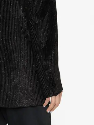 Philipp Plein Metallic Corduroy Blazer