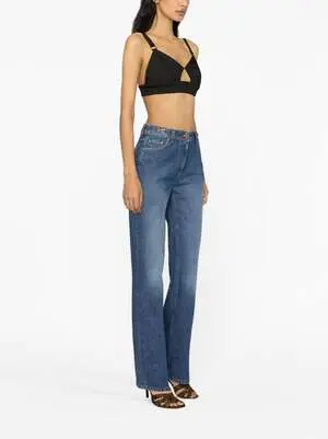Versace Straight Leg Jeans - Blue