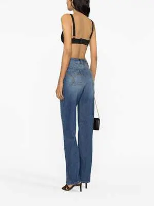 Versace Straight Leg Jeans - Blue
