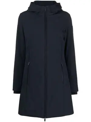 Woolrich Hooded Parka Coat - Blue