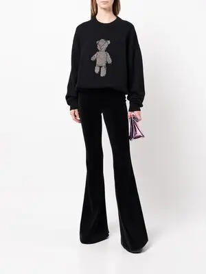 Alexander Wang Beiress Crystal-embellished Wool Jumper